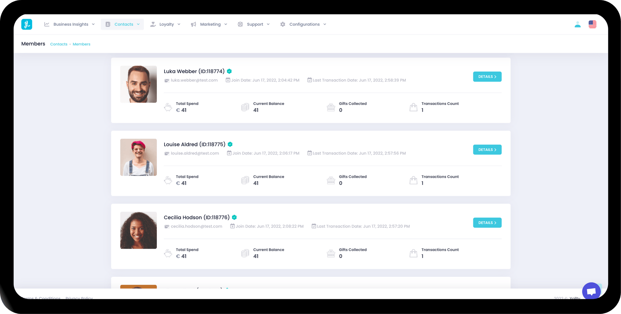 Get your customers to come back more often | Yollty