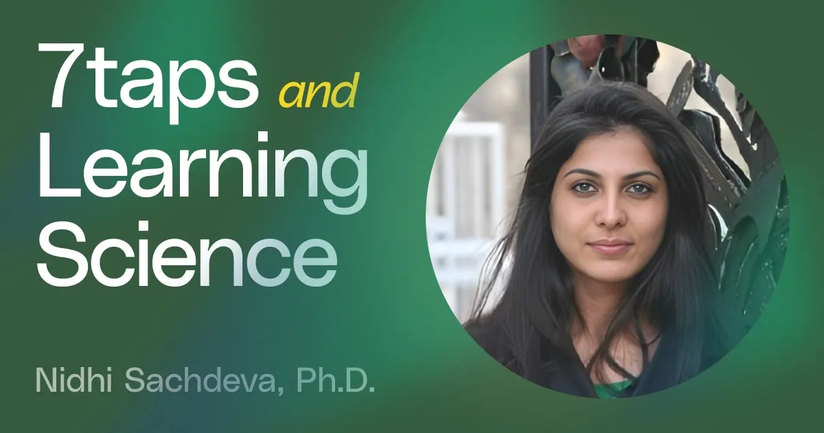 7taps Research: microlearning that aligns with the science of learning