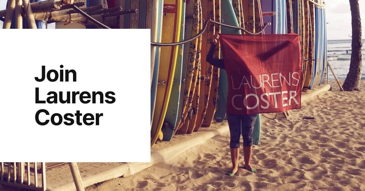 Careers - Laurens Coster