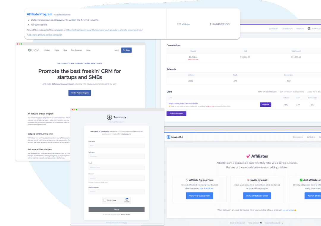Rewardful - Instant Affiliate & Referral Programs for Stripe & Paddle