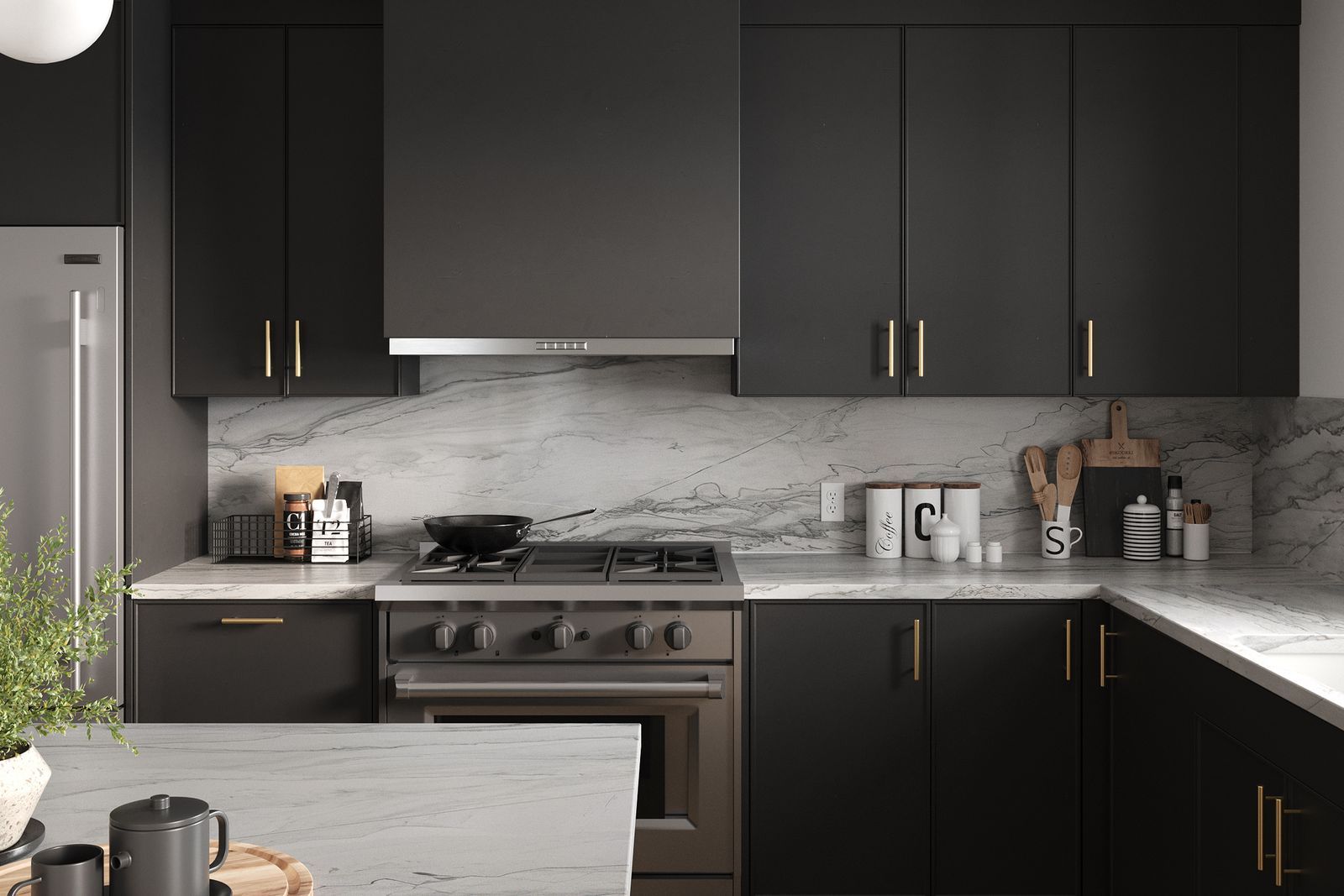 Standard Kitchen Counter Dimensions: Height & Depth | Skipp | Skipp