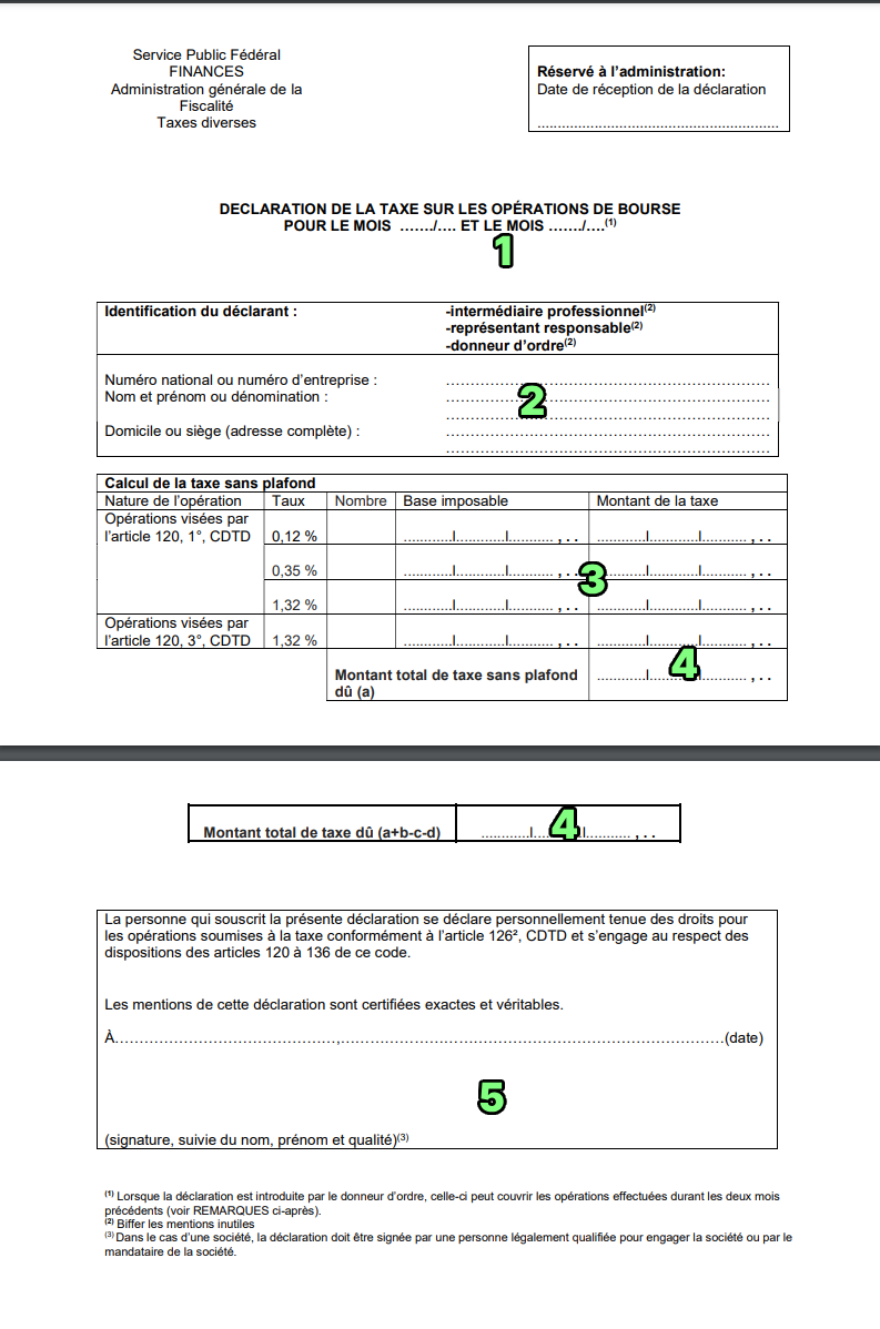 Déclarer la TOB (taxe boursière) : le guide complet