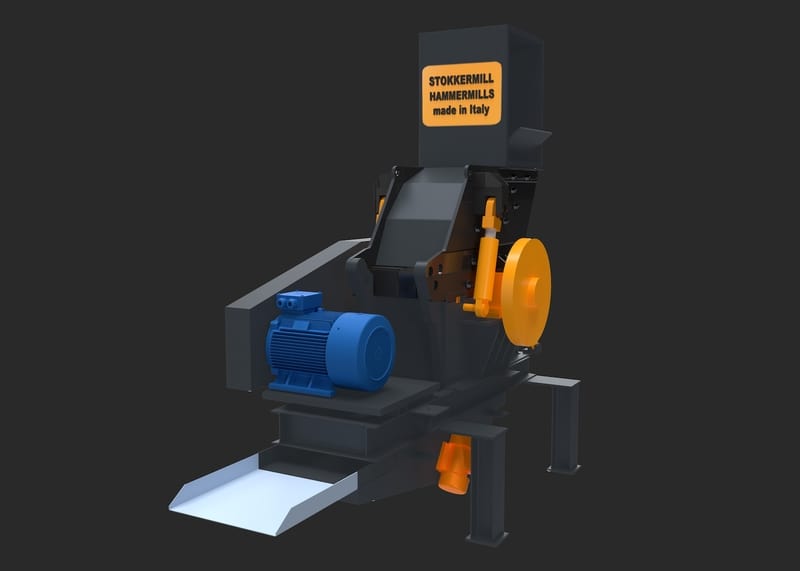 Hammer mill shredder and scrap crushers | STOKKERMILL
