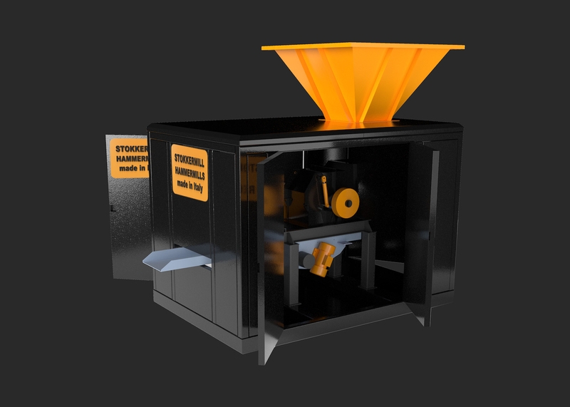 Hammer mill shredder and scrap crushers | STOKKERMILL