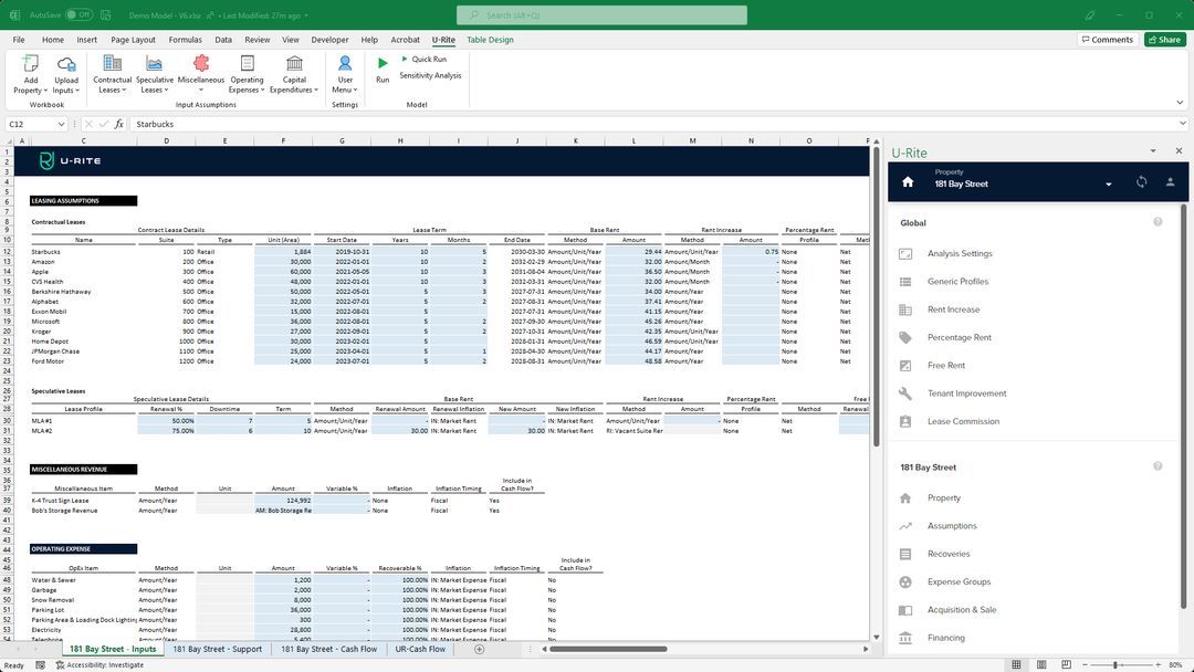 U-Rite | Underwriting & Valuation Software
