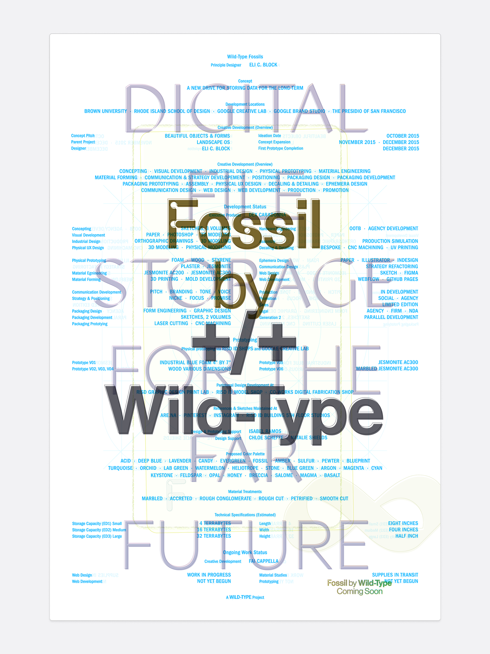 Eli Block | Fossil Poster
