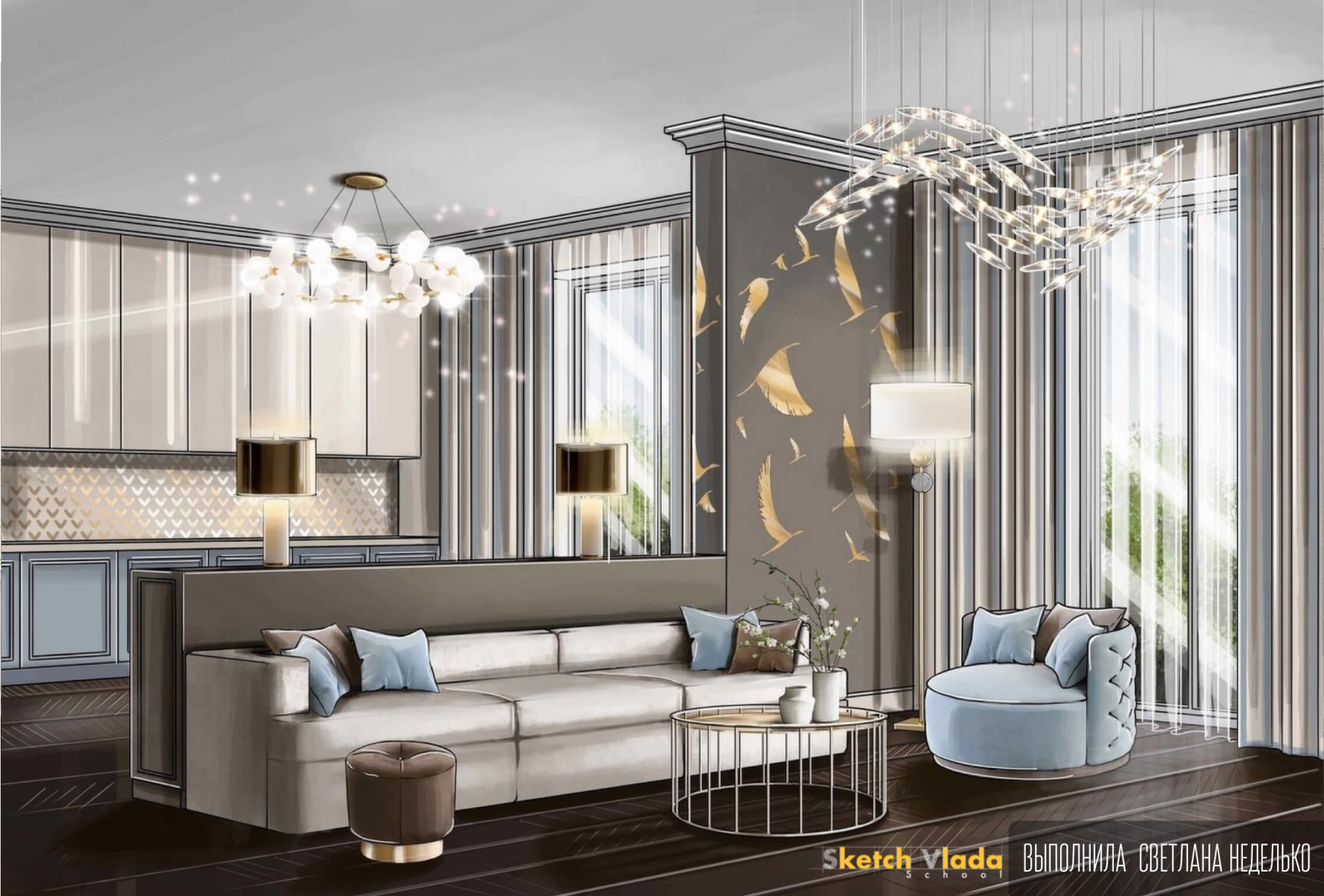 Sketch Vlada - Online school of sketching and modeling by Vlada Bondarenko