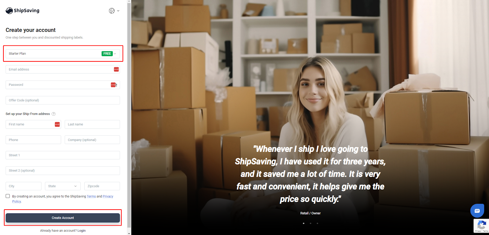 Create Shipping Labels Easily: A Guide with ShipSaving