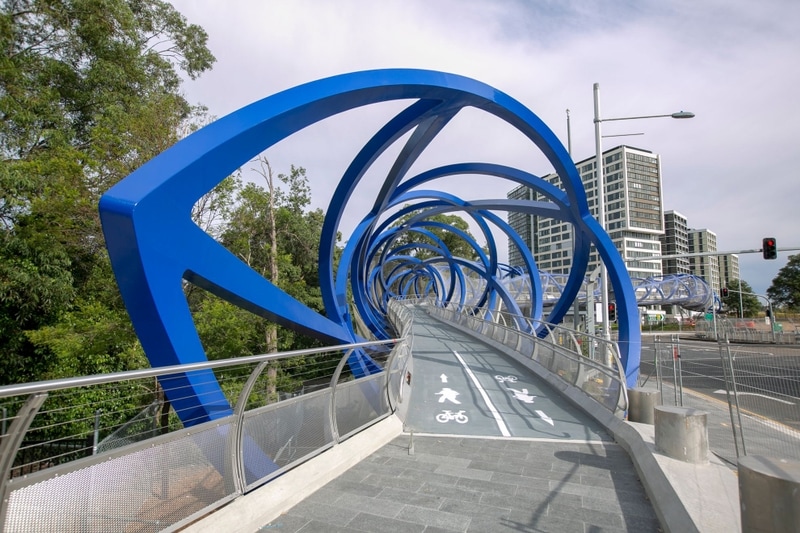 Australia’s First Double Helix Bridge Opens in Sydney | This Is ...