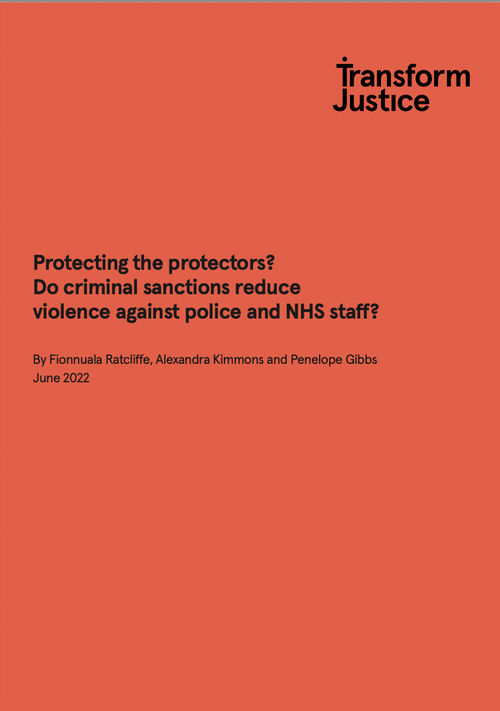 Protecting the protectors? Do criminal sanctions reduce violence ...