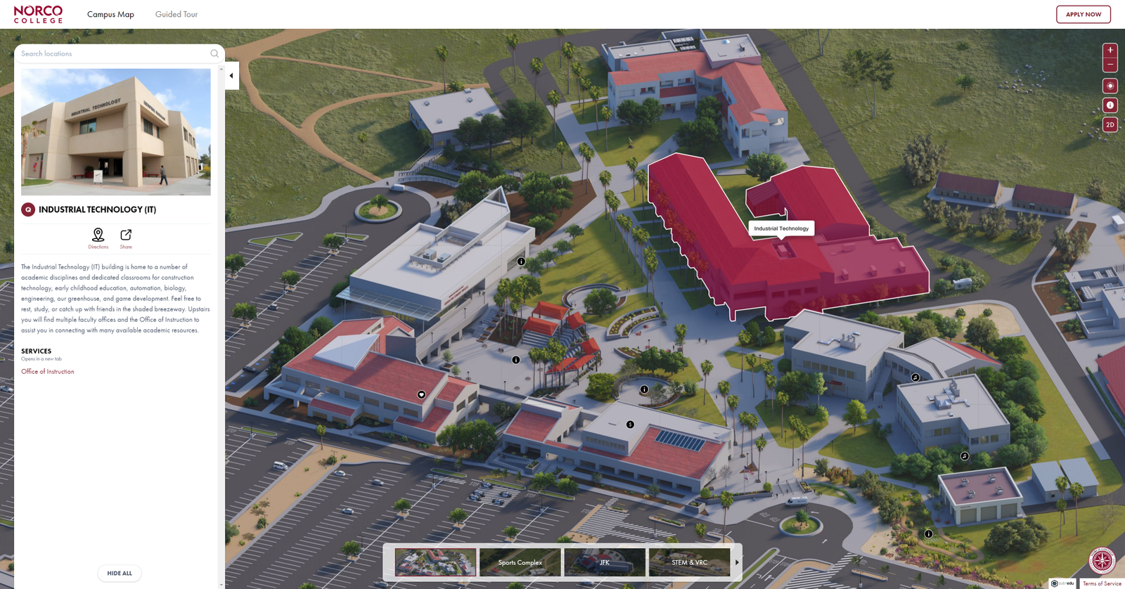 X-Tours - Virtual Campus Maps & Tours for Colleges | by Substance