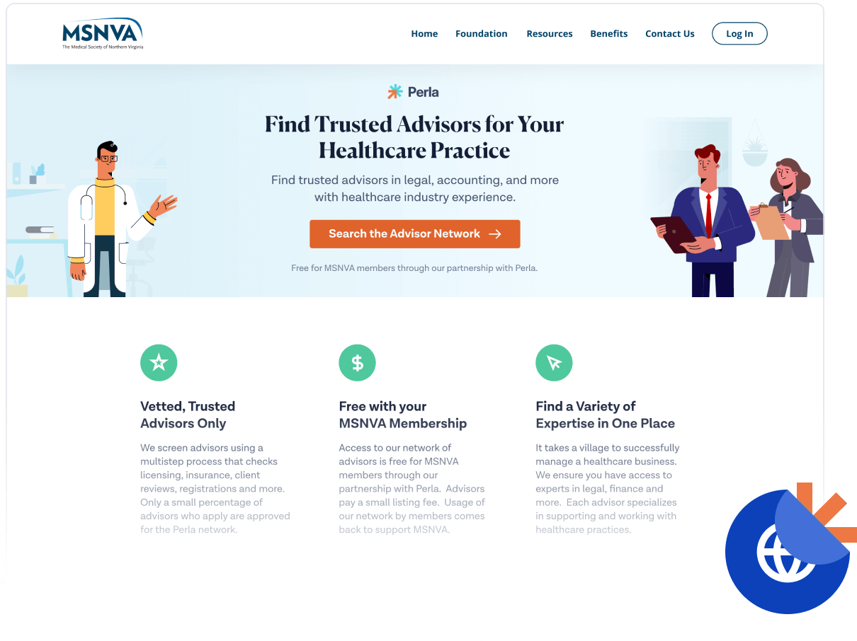 Perla | Find Trusted Advisors for Your Healthcare Practice