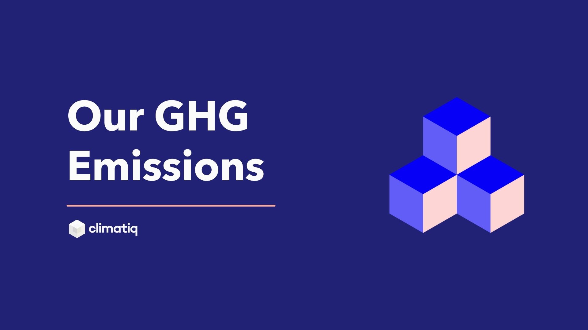 Climatiq’s GHG Report: Starting out on our emission measurement journey ...