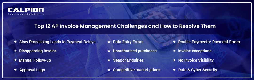 Top 12 AP Invoice Management Challenges & Their Solutions
