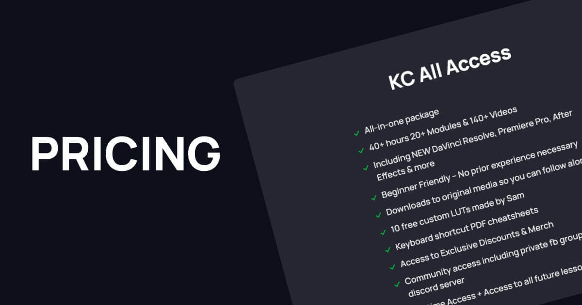 Pricing | Kolder Creative