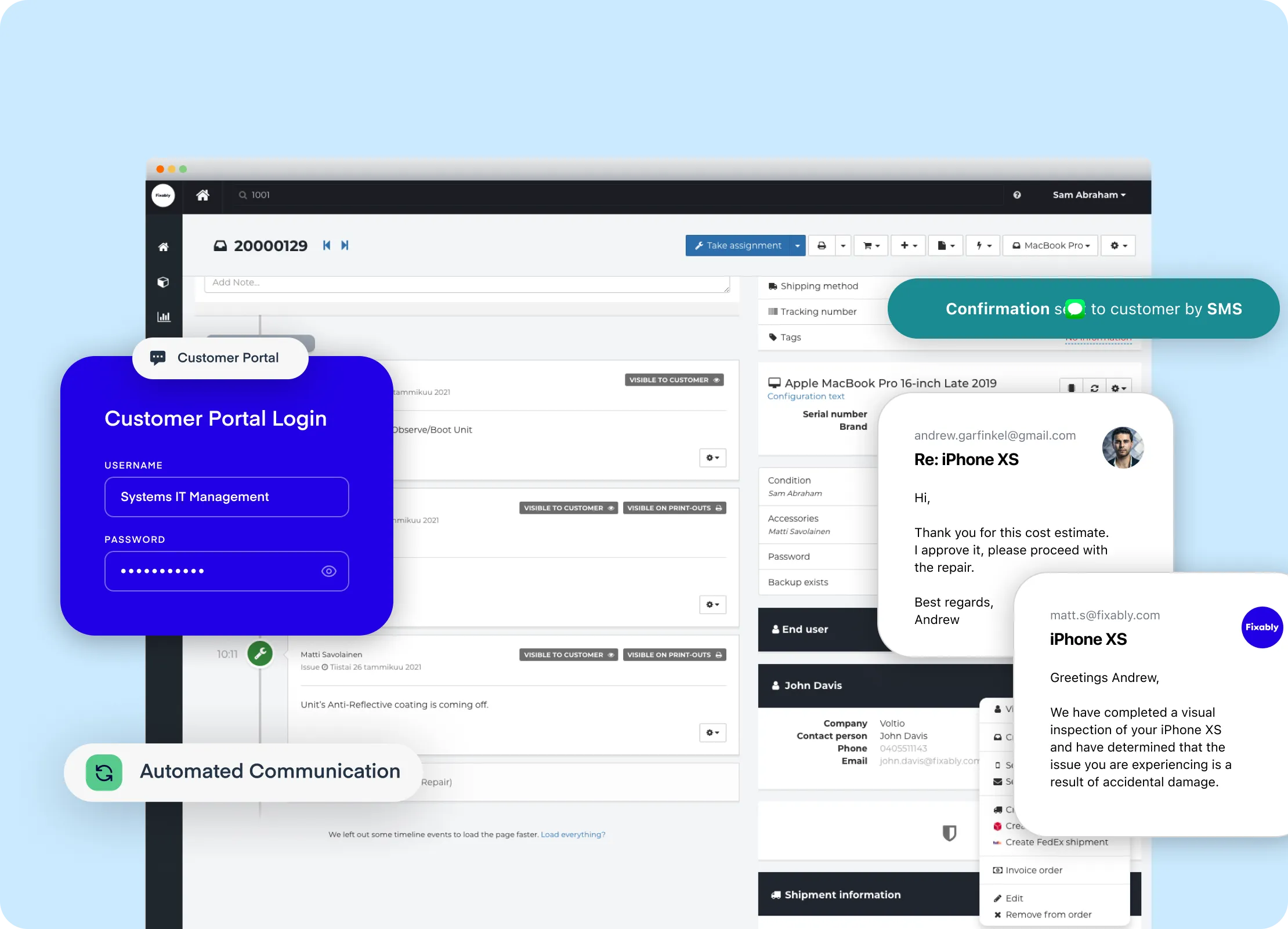 Fixably for Enterprise Repair Operations