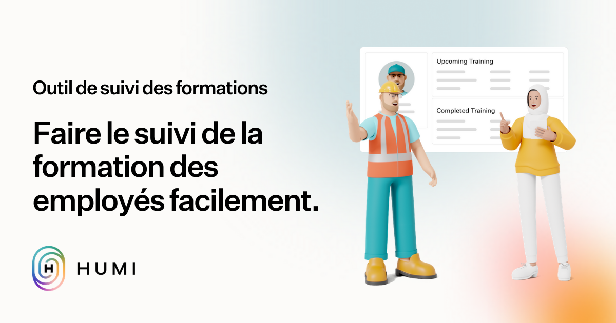 Outil de suivi de la formation des employés | Humi