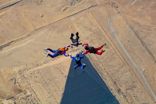 Jump like a Pharaoh Vol 6. Skydive at the Pyramids - SkydiveEgypt