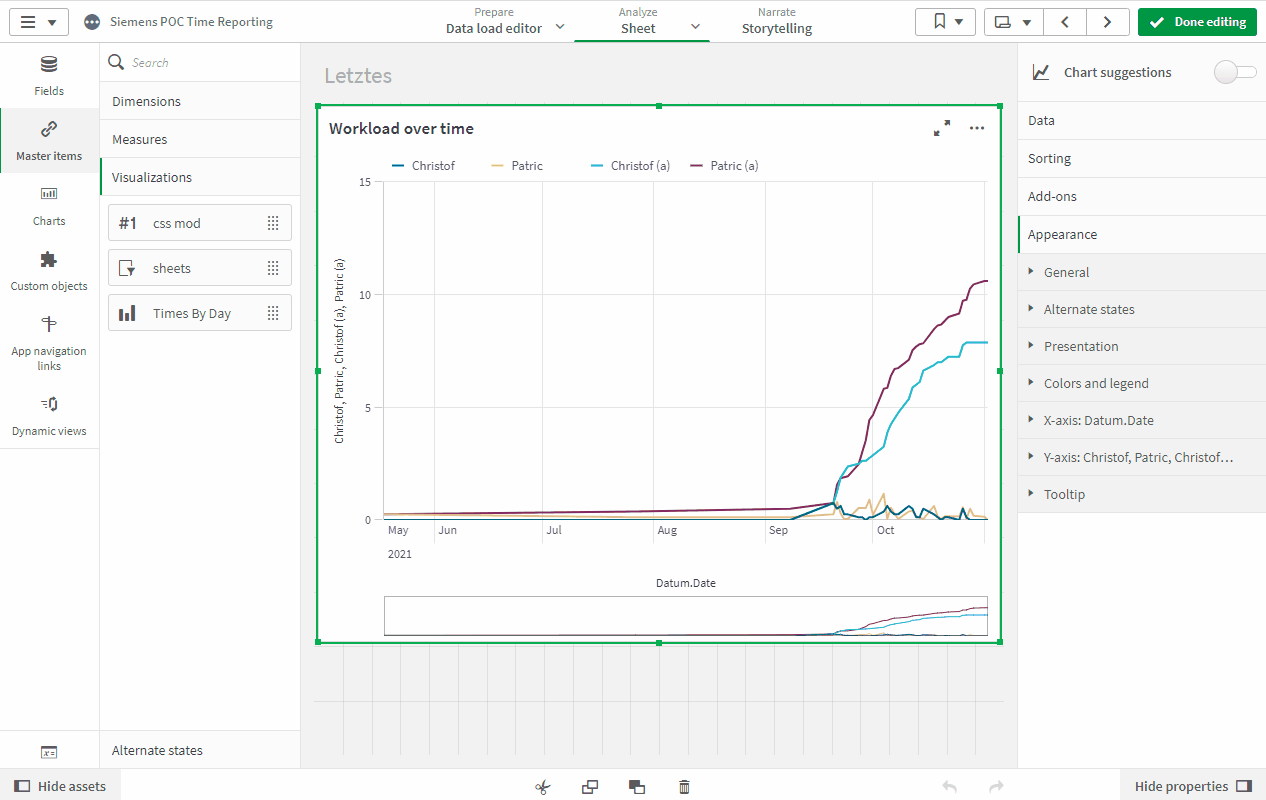 Charts with dynamically showing/hiding measures - Tech - Webflow ...