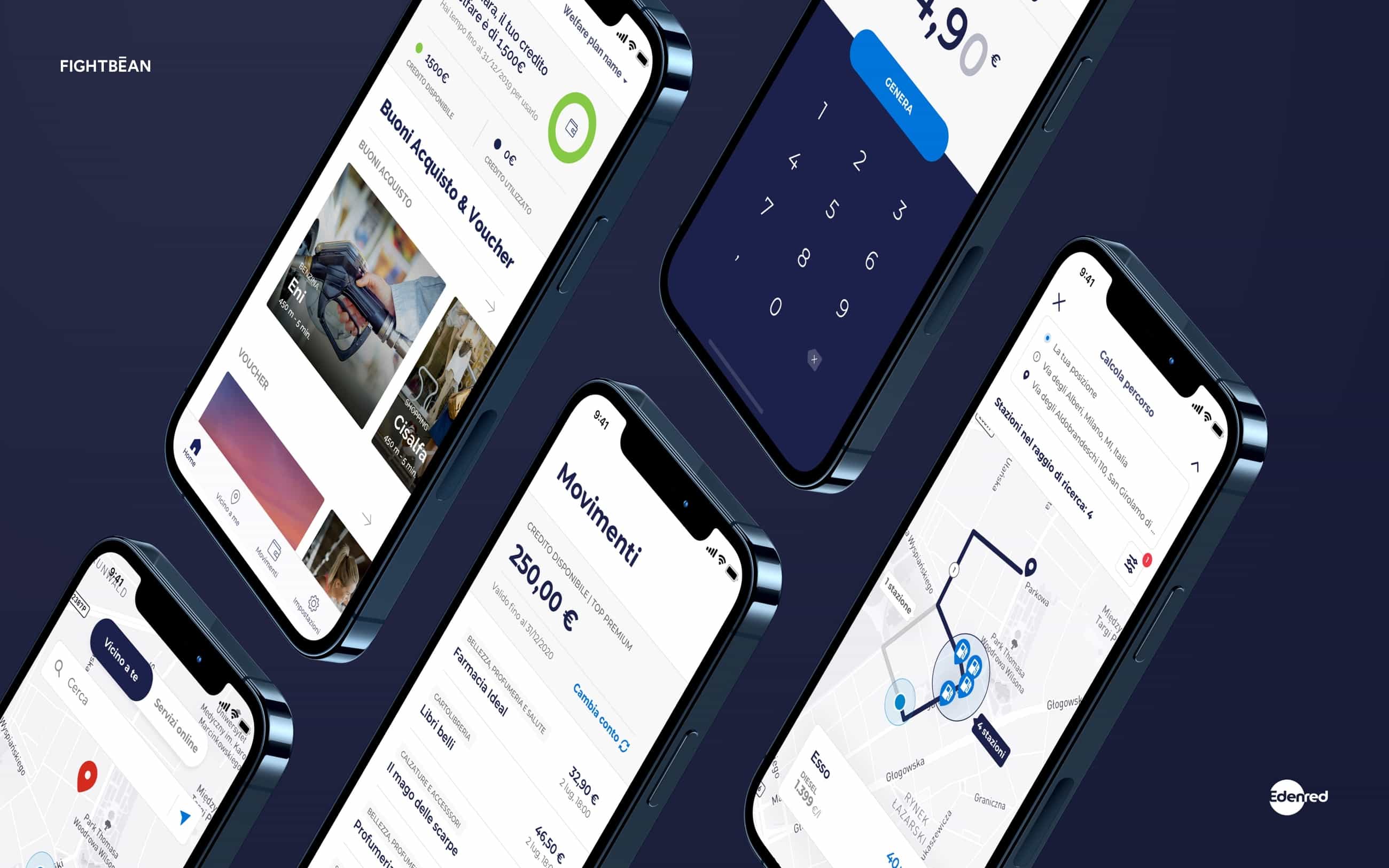 Edenred app ecosystem - Easy as a Kiss - Circolo del Design
