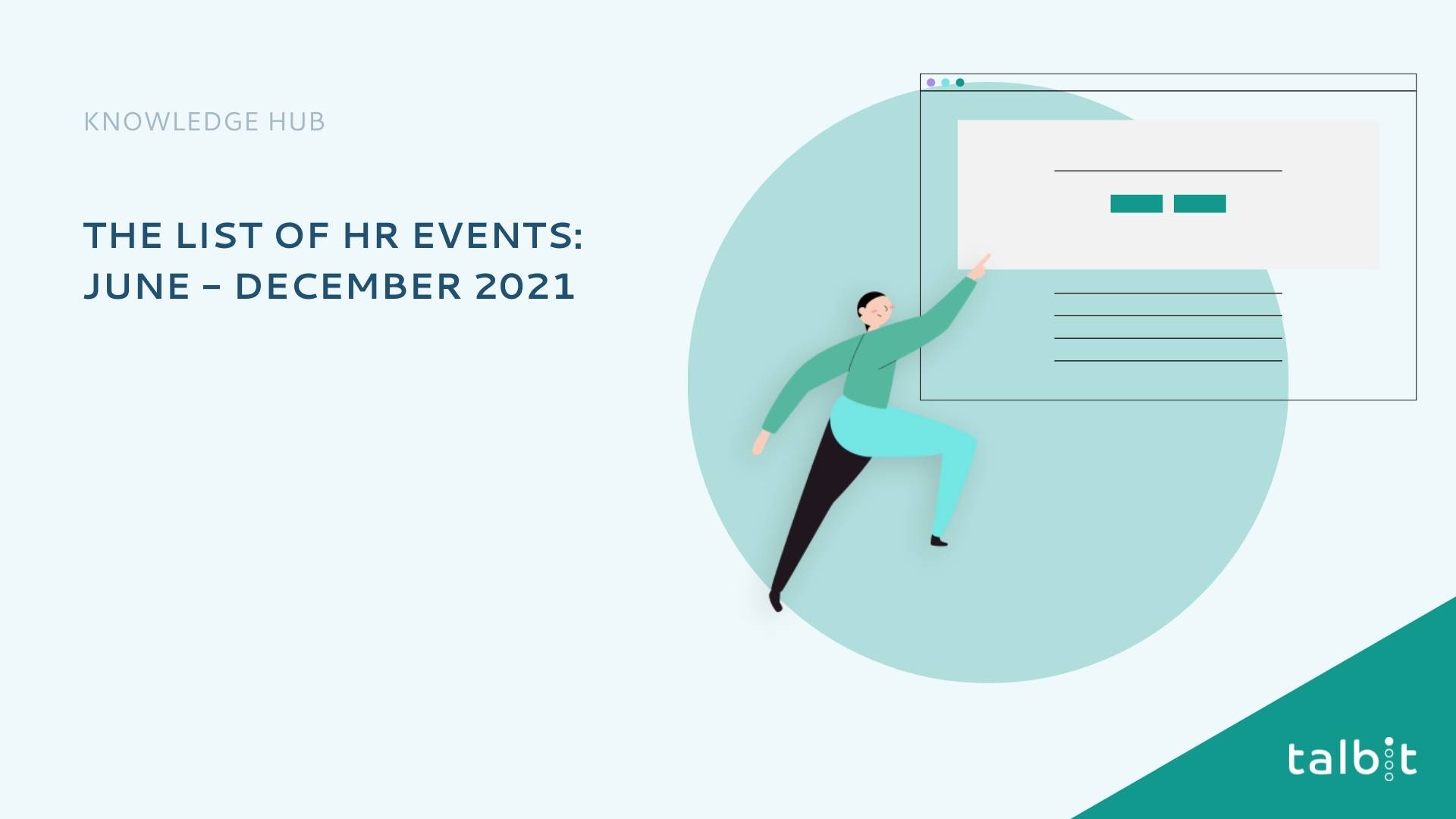 The List of HR Events: June - December 2021