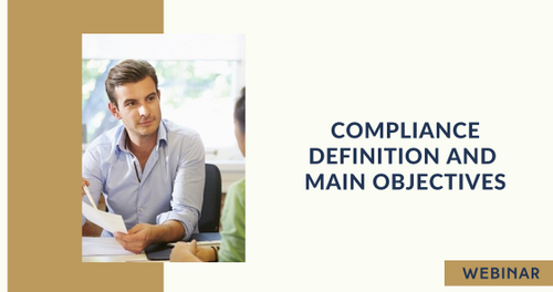 Compliance Definition and Main Objectives