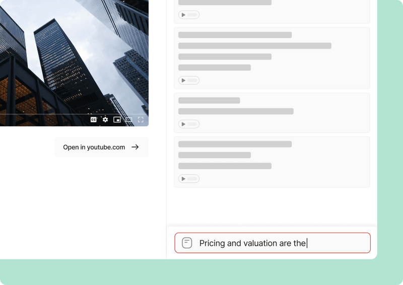 Videos made Browsable & Searchable - Video Notebook