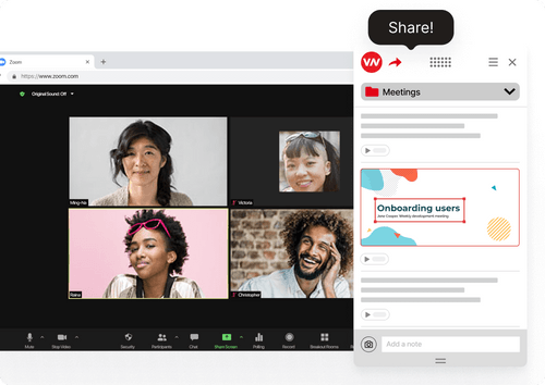 Meeting Screenshots and Notes - Zoom & Google Meet