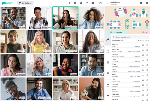 Gatherly - Host engaging online events