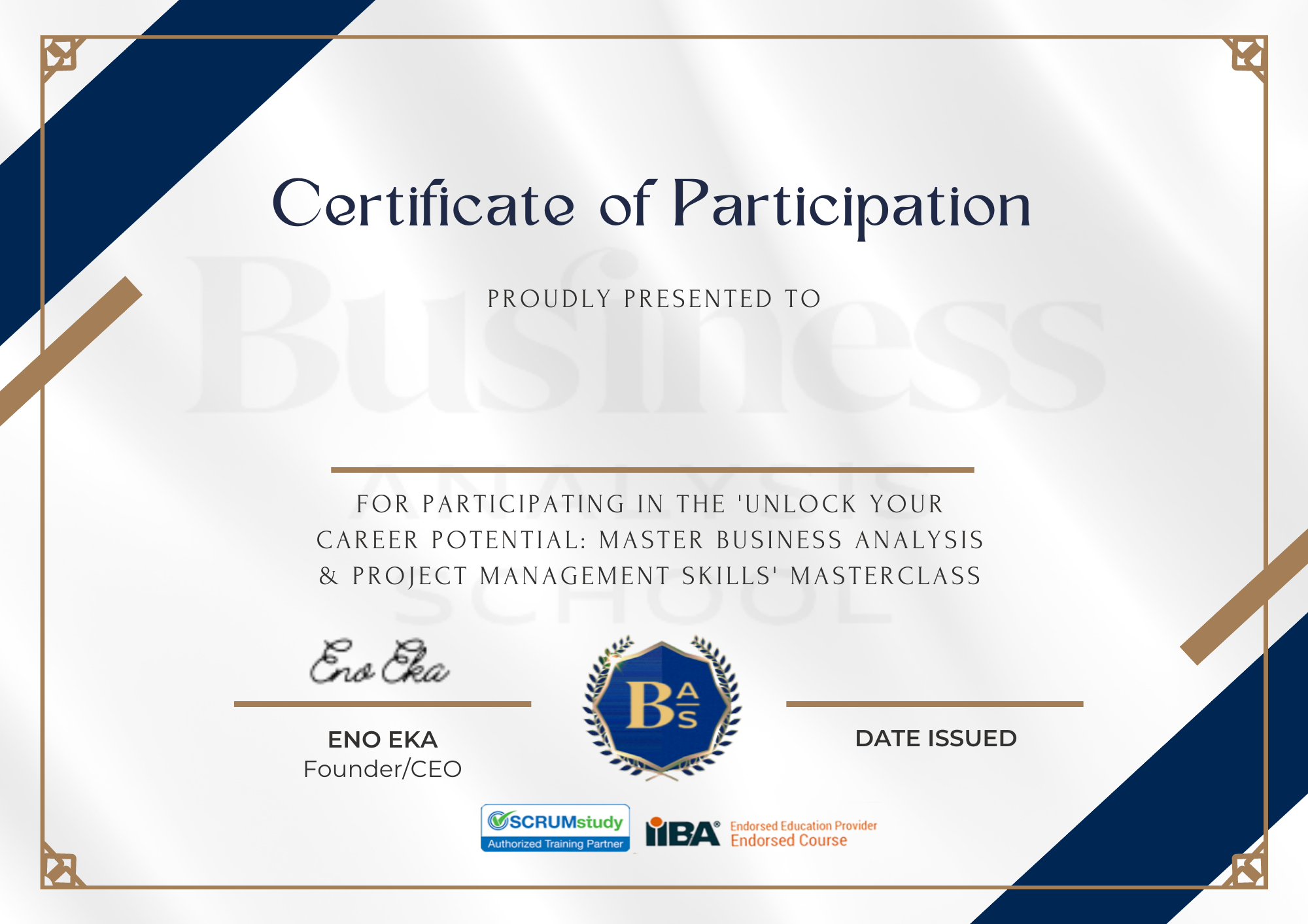 Unlock Your Career Potential: Master Business Analysis & Project ...