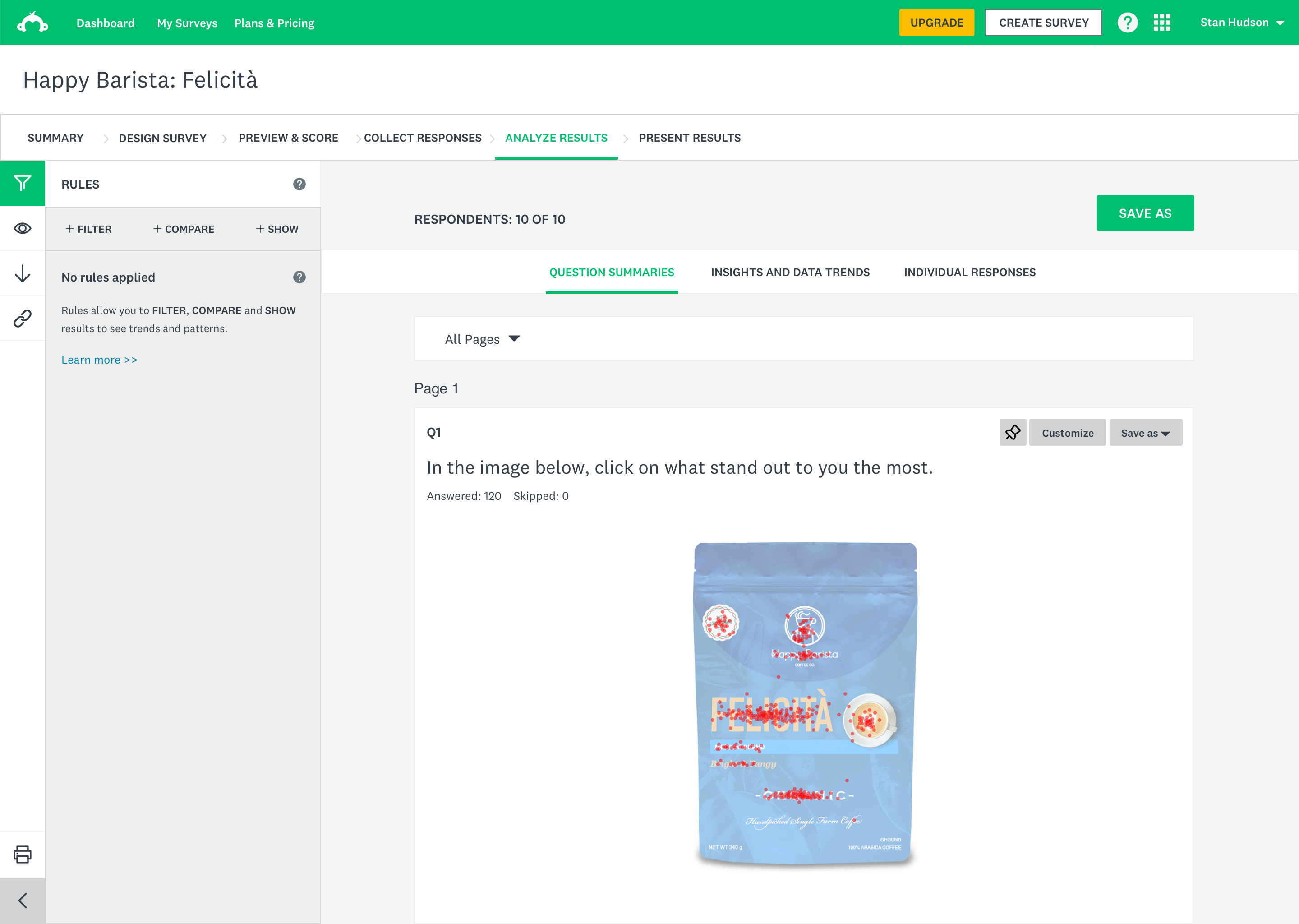 Click Map Survey Question