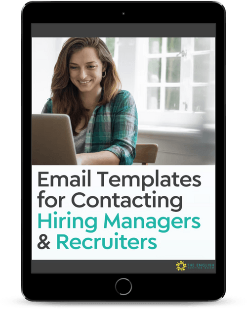 Email Templates for Contacting Hiring Managers & Recruiters