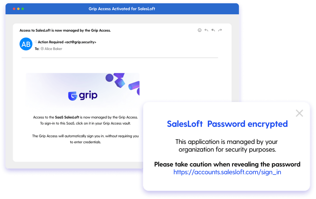 Grip SaaS Access Control