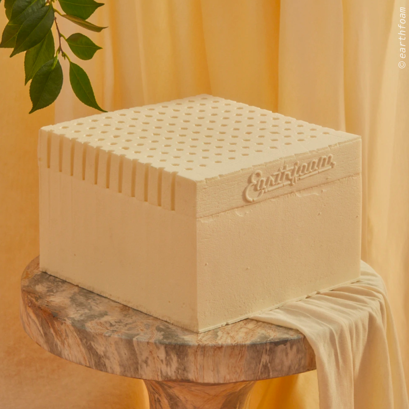 Earthfoam natural & high-performance latex foam~HauteMatter