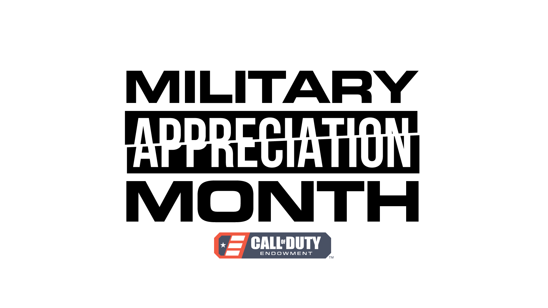 Military Appreciation Month Logo — Graydon Driver