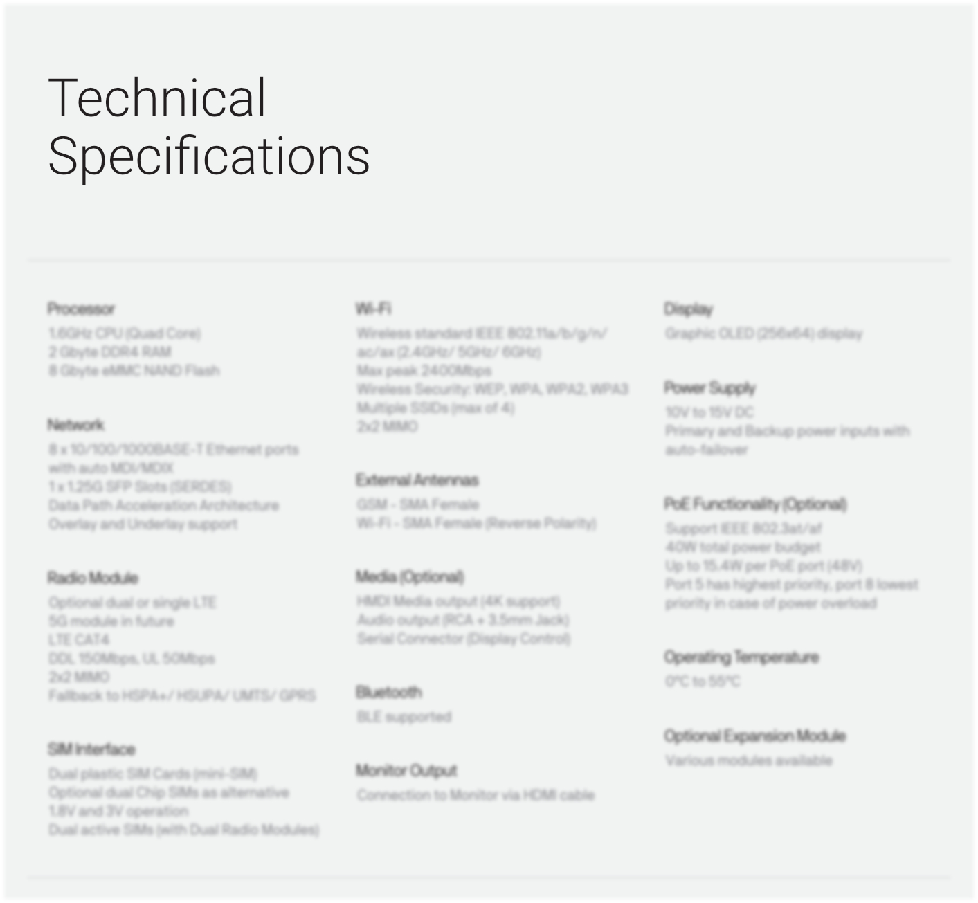 MC7000 Enterprise Router