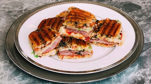 Sandwich Recipe: Easy Mini Godfather Panini (VIDEO)