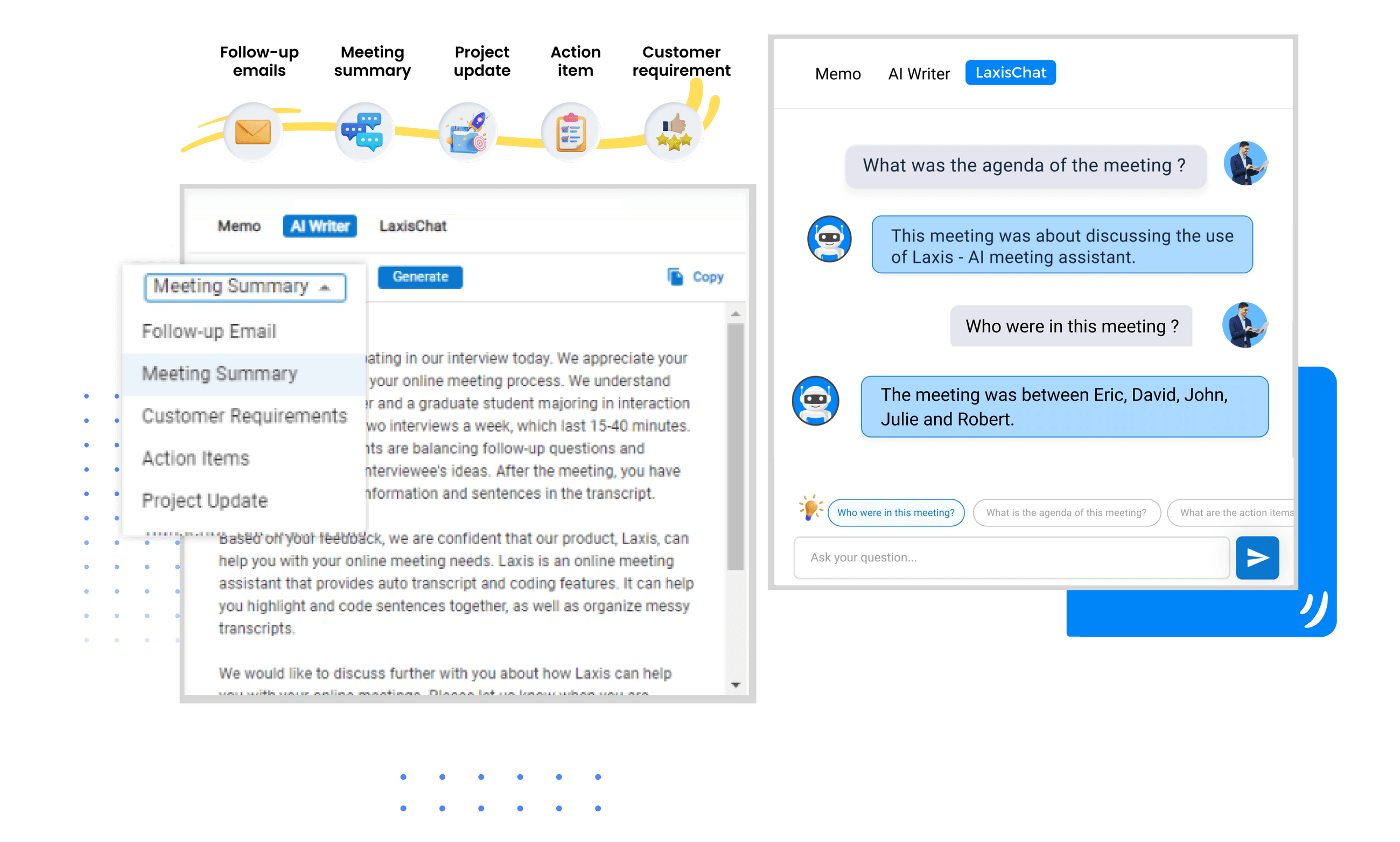 Laxis | AI Meeting Assistant for Revenue Teams