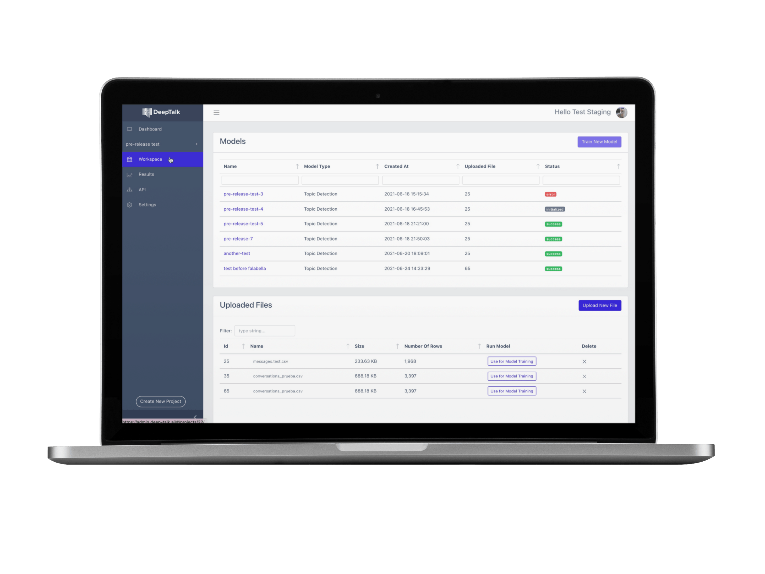 Deep Talk | Turn text into powerful data