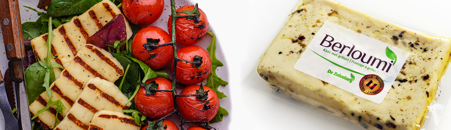 Success story - BERLOUMI, kaas met grillen in dieptrek verpakking