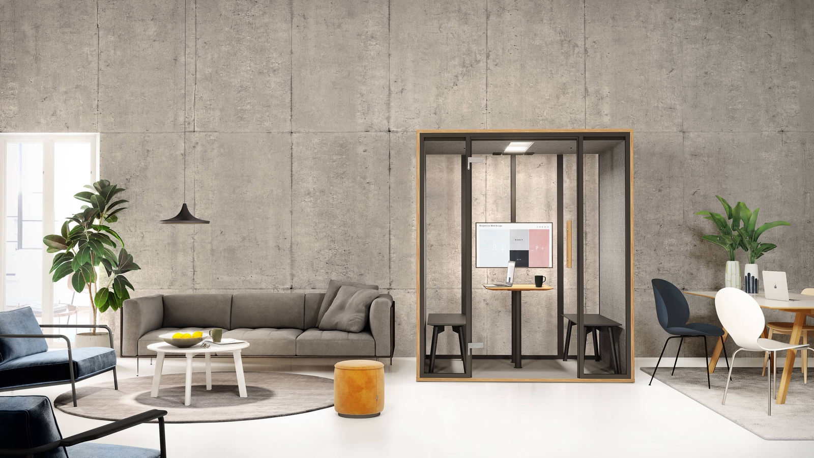 Meetingbox QUATTRO für Büros | Raum in Raum System