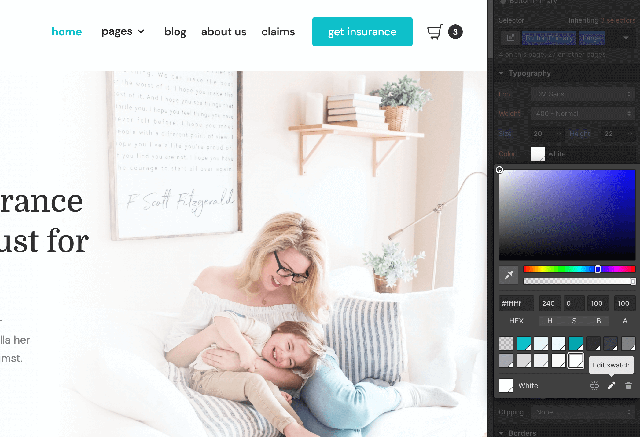 Start Here - Care - Webflow Ecommerce Template