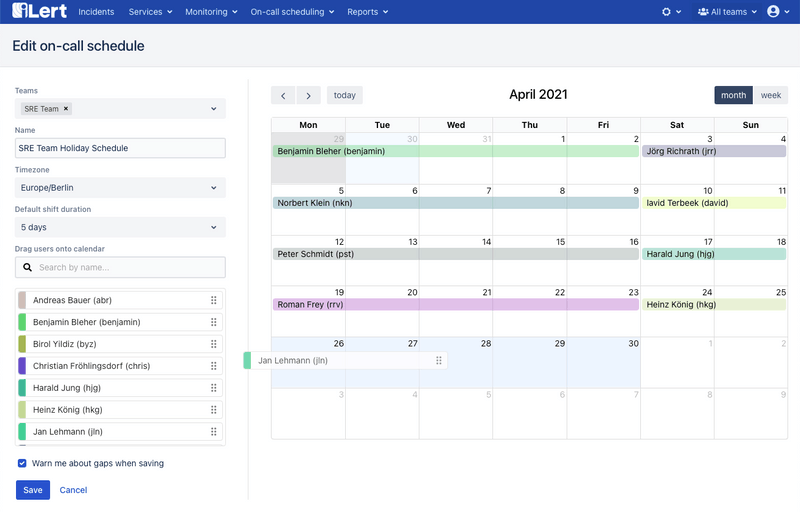 Ilert Features On Call Management And Escalations