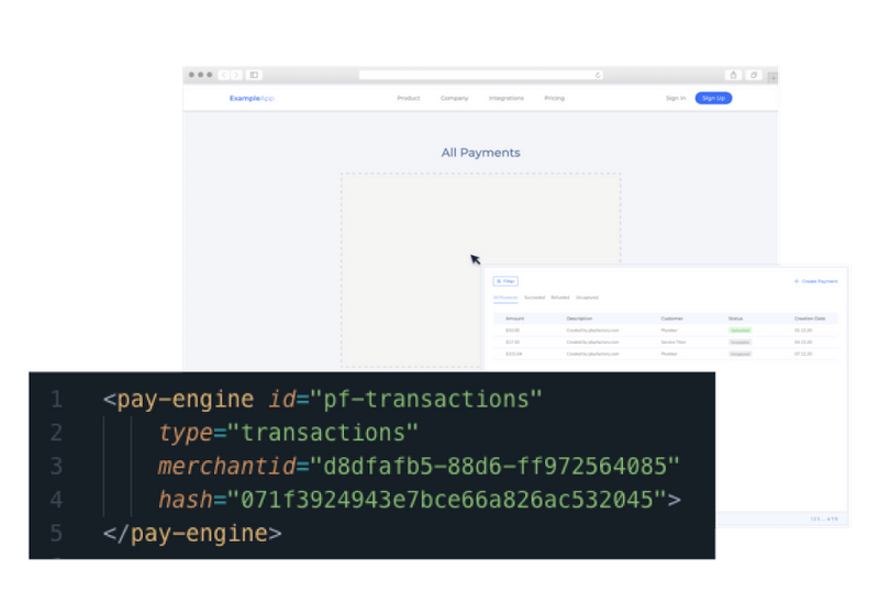 PayEngine - The unique payments platform for vertical market software vendors