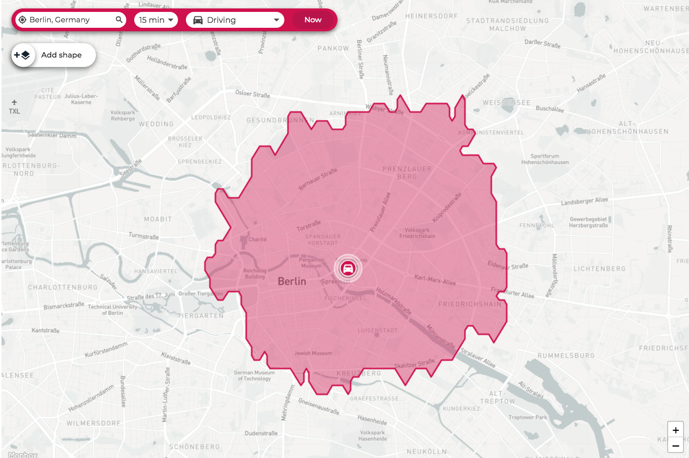 How to Draw Driving, Cycling & Walking Times on a Radius Map | Blog