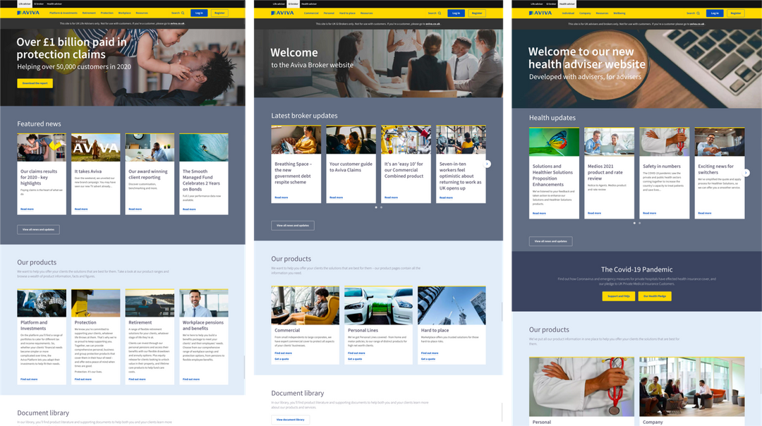 Make it easier for intermediaries to do business with Aviva