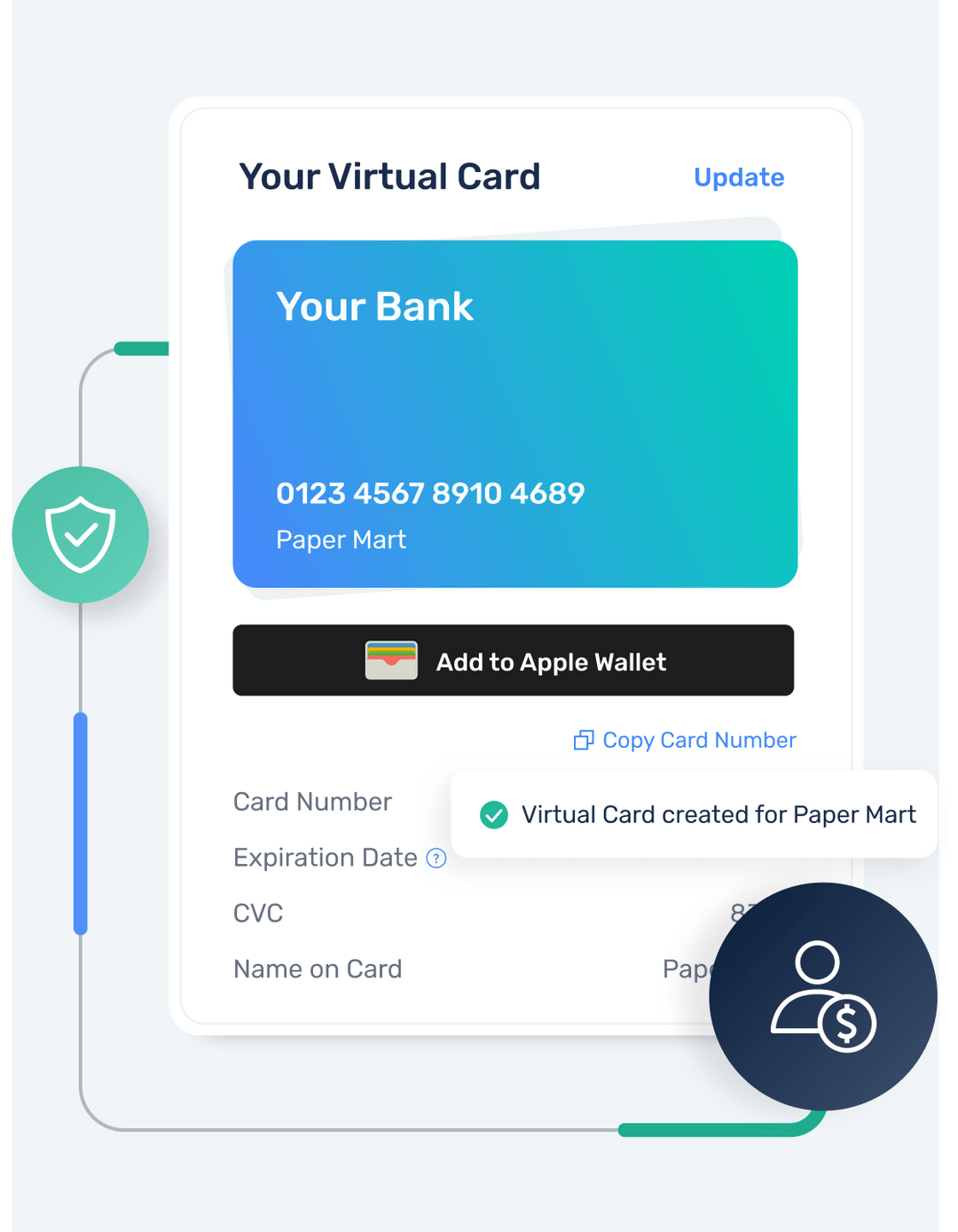 Virtual credit cards for businesses | Extend
