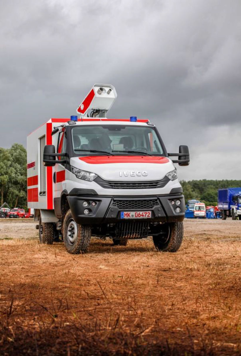Iveco Daily fire fighting vehicle