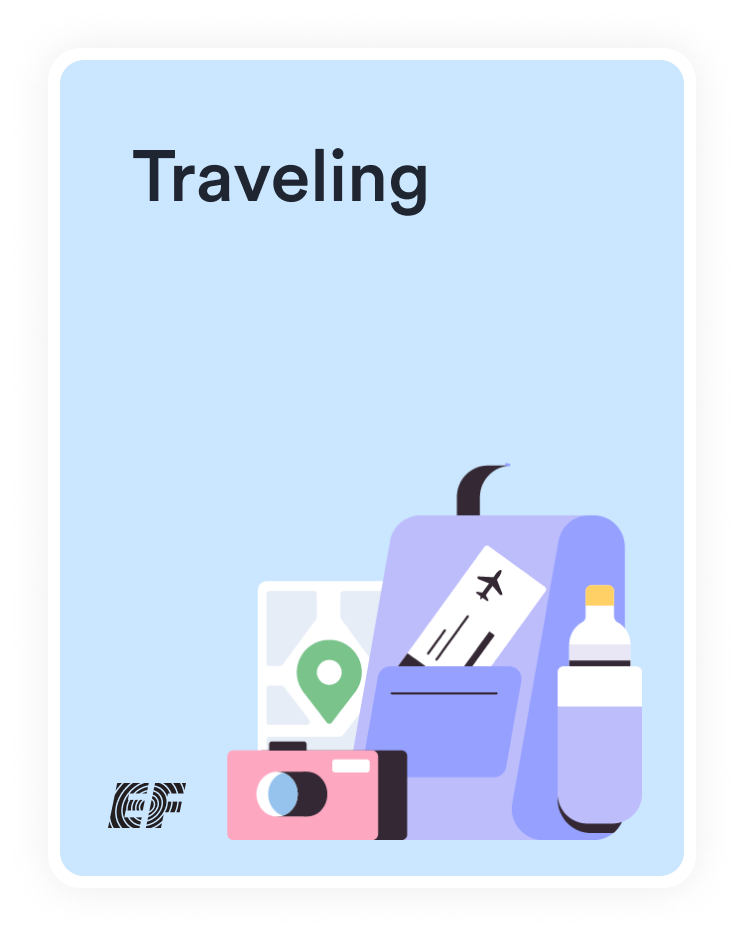 Learn English for Travel and for Tourists | EF Hello app