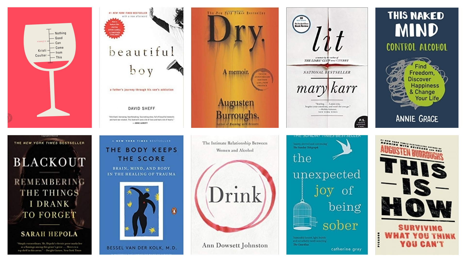 The 11 Best Addiction and Sobriety Books